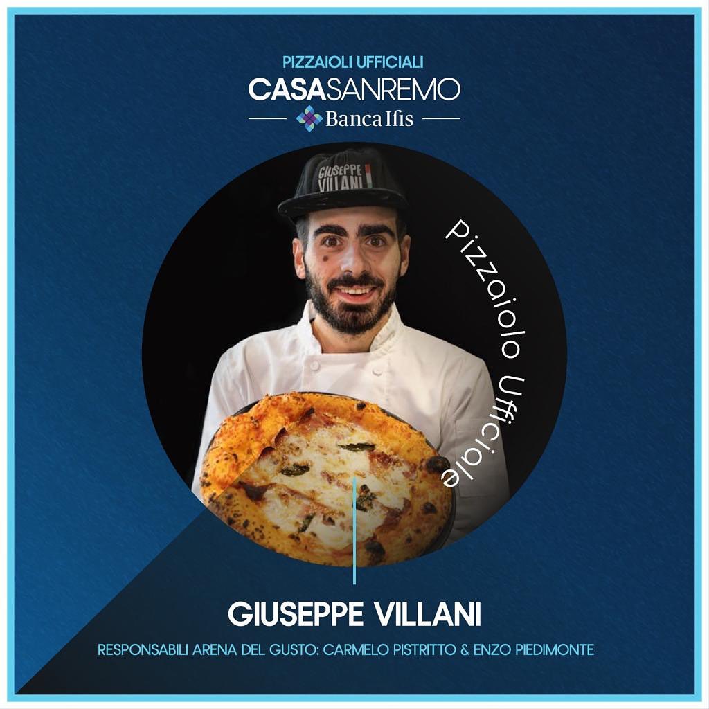 Giuseppe Villani è il pizzaiolo ufficiale CasaSanremo 2023 - Rovato.it