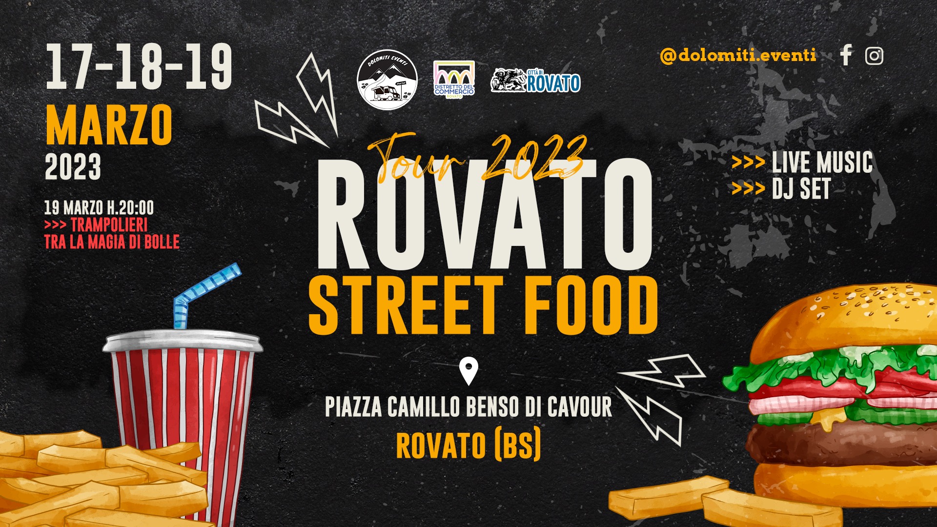 Rovato, nel fine settimana appuntamento con lo street food - Rovato.it